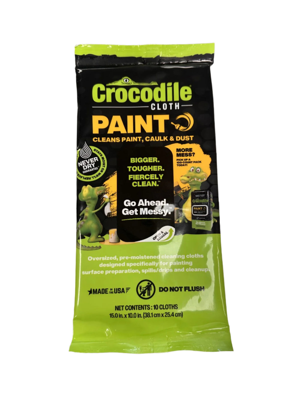 Crocodile Cloth® Paint Wipes 10pk | Triboro Paint Center