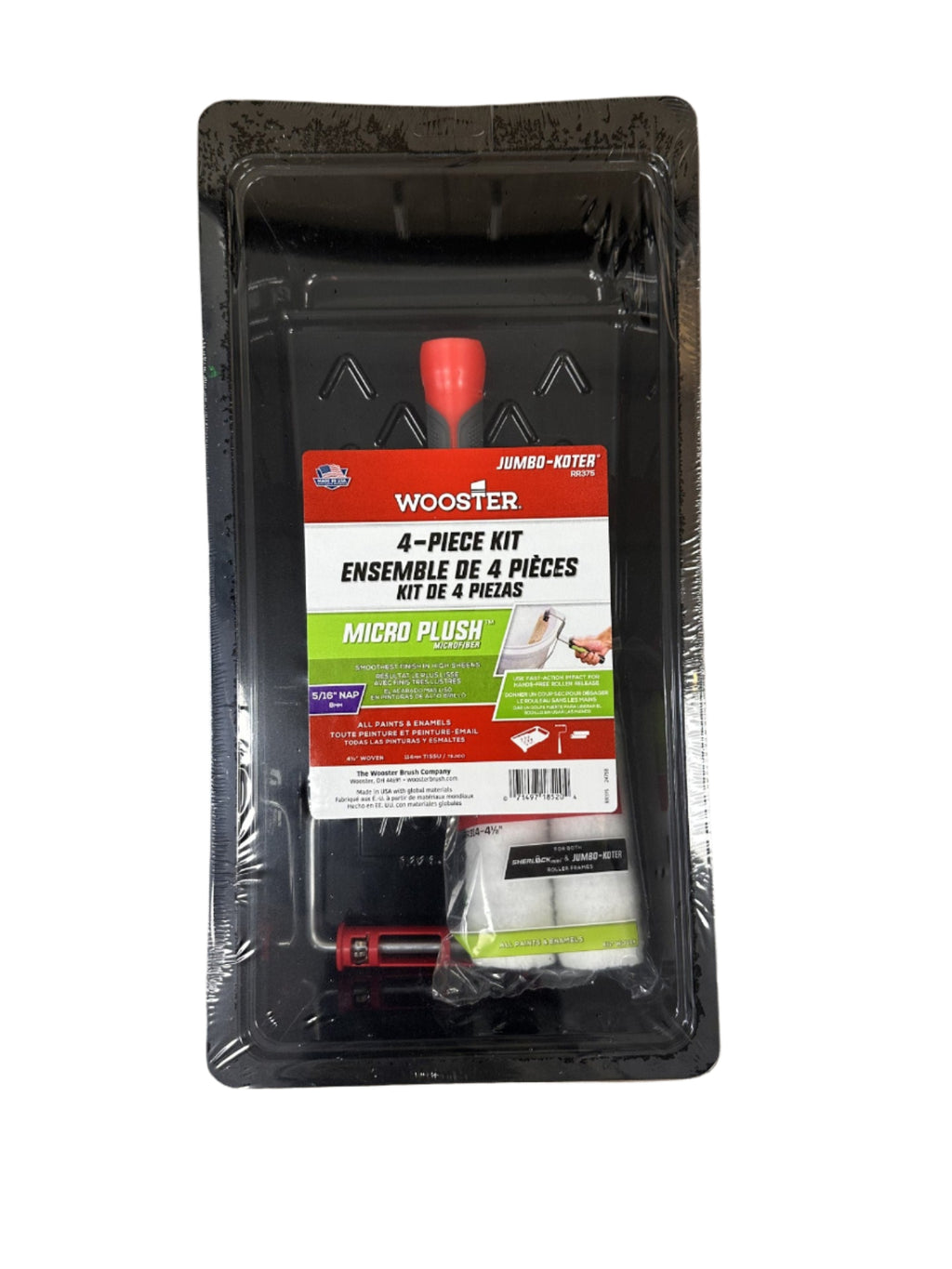 Wooster Micro Plush 4-Piece Kit | Triboro Paint Center