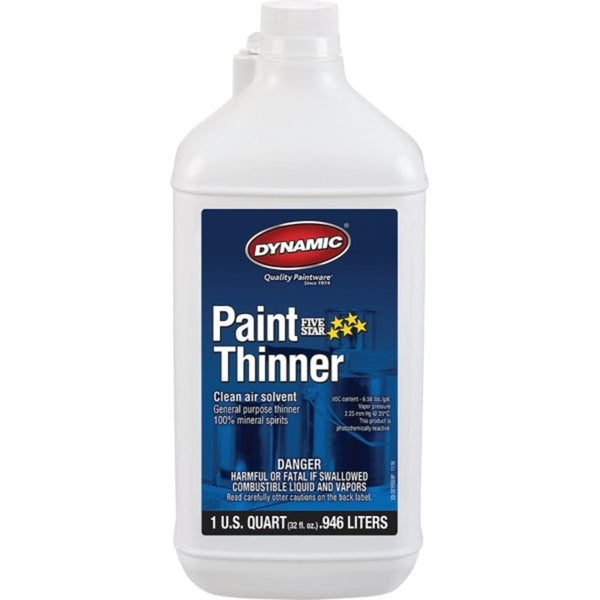 Paint Thinner Label